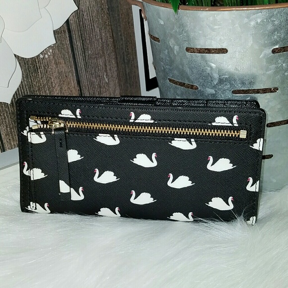 kate spade | Bags | Kate Spade Stacy Swan Wallet | Poshmark